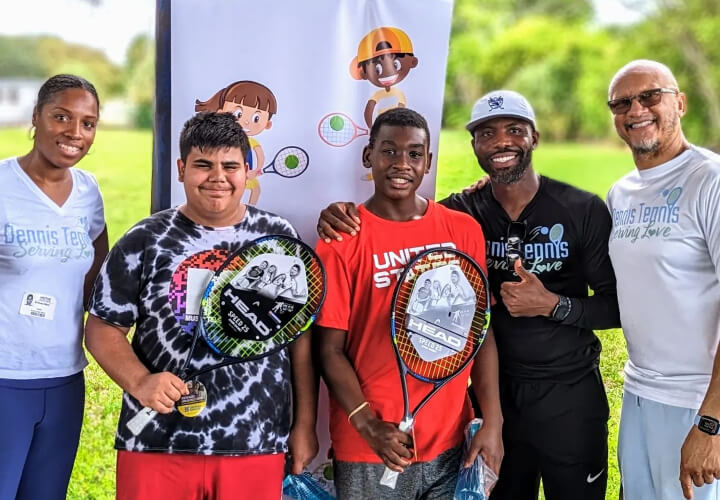 Dennis Tennis Serving Love Empowering Youth with USTA Florida ...